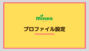 mineoのAPN設定(プロファイル設定)方法！(iPhone/Android)契約後に必要な設定について！ | シムネクスト